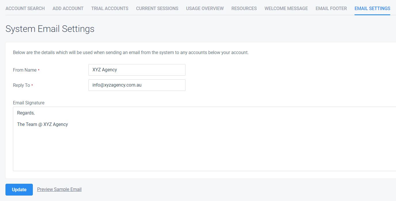 Change the Sender for Automated System Emails – Vision6 Support